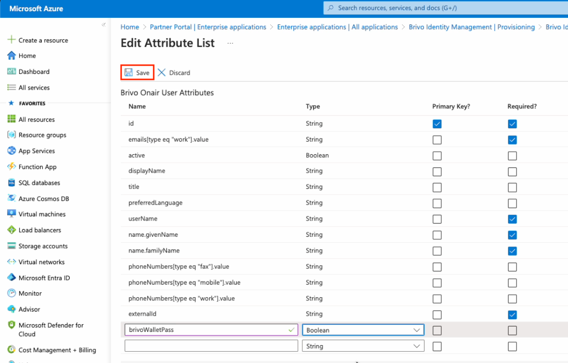 Brivo Wallet Pass Provisioning with Identity Connector for Azure Active Directory