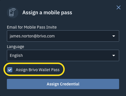 Issuing a Brivo Mobile Pass or Wallet Pass in Brivo Access
